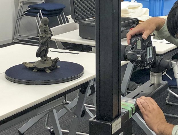 白井市 「妙見菩薩立像」：1 - 株式会社 トリアド工房 - 文化財のレプリカ製作、保存・修復、模型製作